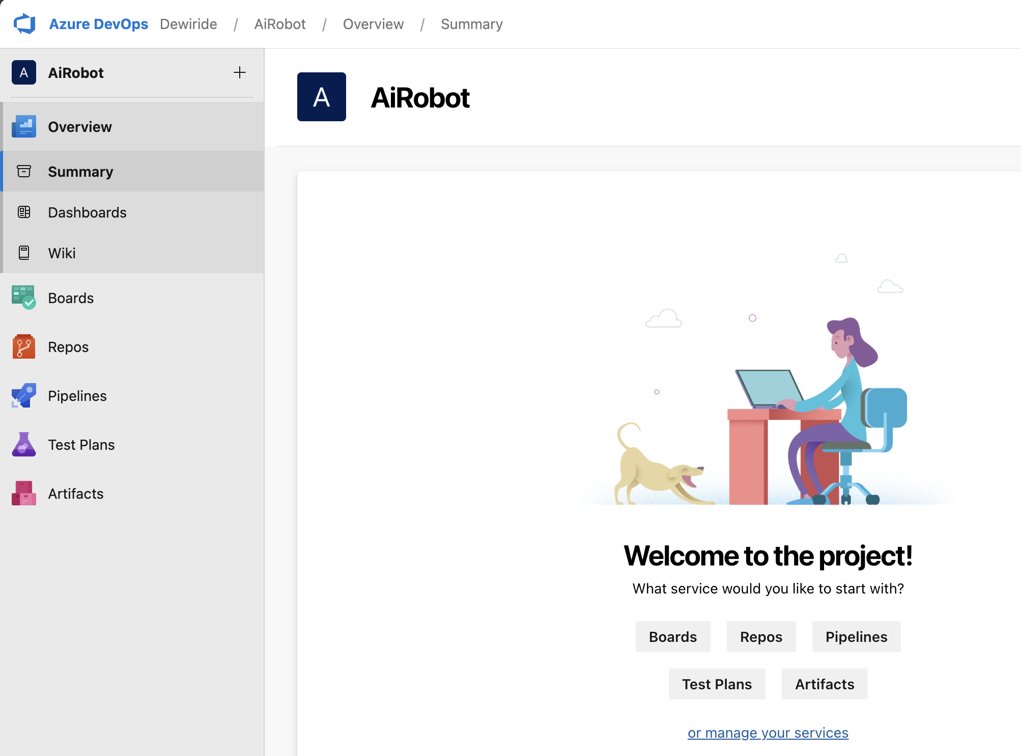 Push your Code to Azure DevOps Repository from Microsoft Visual Studio | Dewiride Developer Blogs